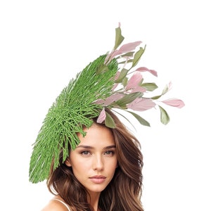 Yellow Kentucky Derby Hat, Lemon Yellow Ascot Hat,yellow Tea Party Hat ...