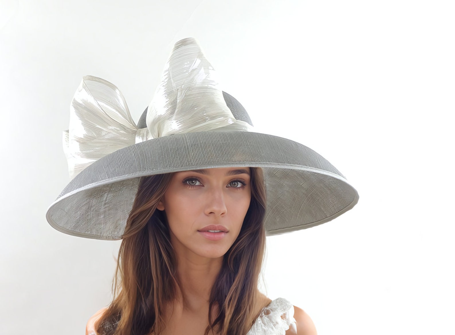 Lemon Yellow Kentucky Derby Hats Royal Ascot Church Ladies Race Day Tea ...