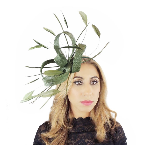 Beige Fascinator Hat - Etsy