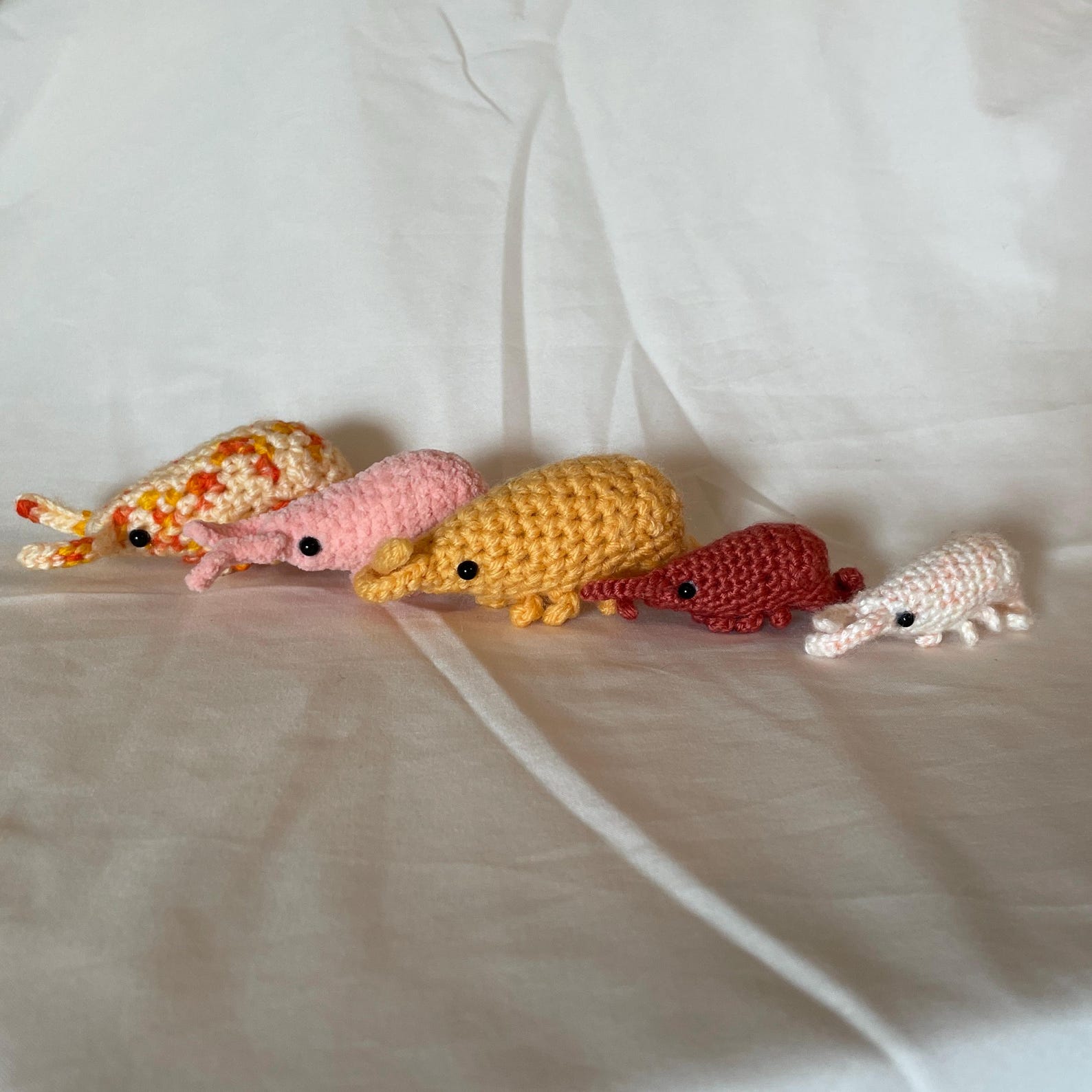 Cute Amigurumi Shrimp - Etsy