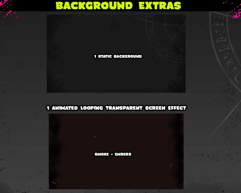 Animated Twitch Stream Package | Dead by Daylight Overlays, Panels ...