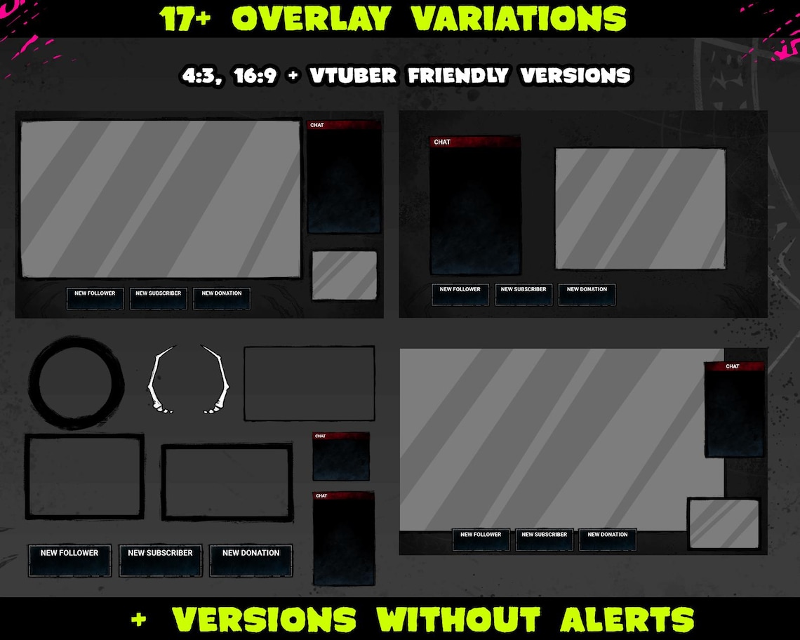 Animated Twitch Stream Package | Dead by Daylight Overlays, Panels ...