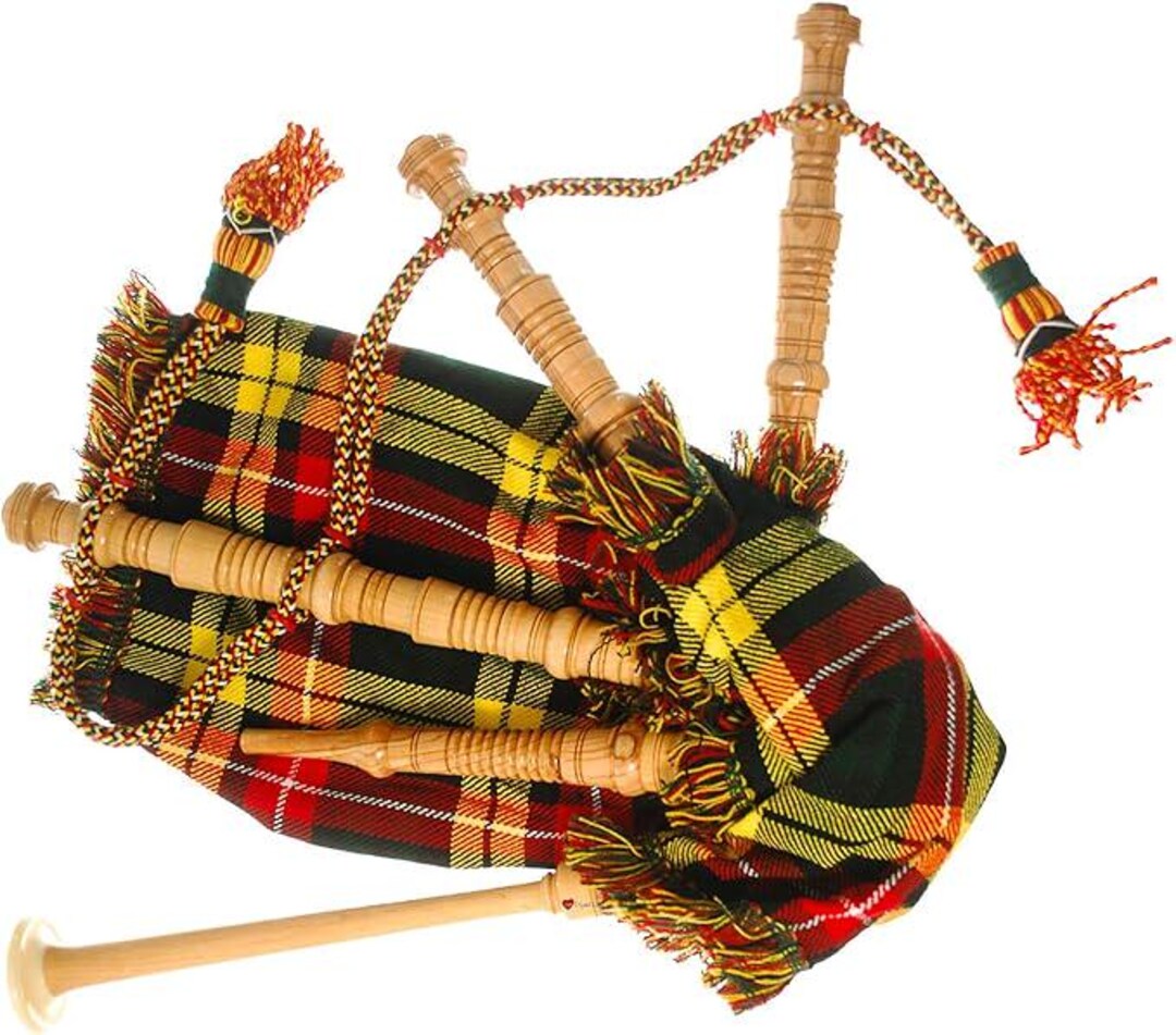 Handcrafted Scottish Mini Bagpipes - Perfect Christmas Gift for Kids ...