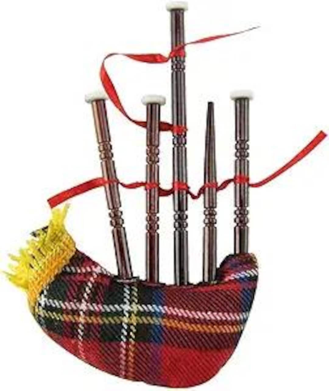 Handcrafted Scottish Mini Bagpipes - Perfect Christmas Gift for Kids ...
