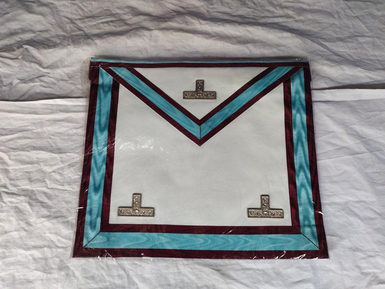 THE MASONIC COLLECTION Mark Degree Master Masons Apron Easy to Wear for ...