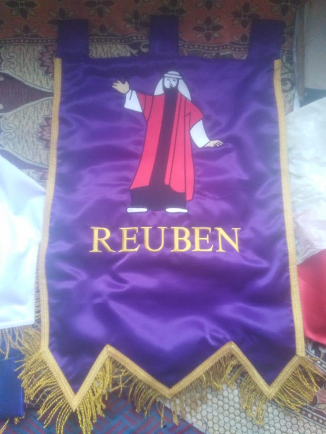 Masonic Royal Arch Veil Banner Reuben RAMVB-RUB - Etsy