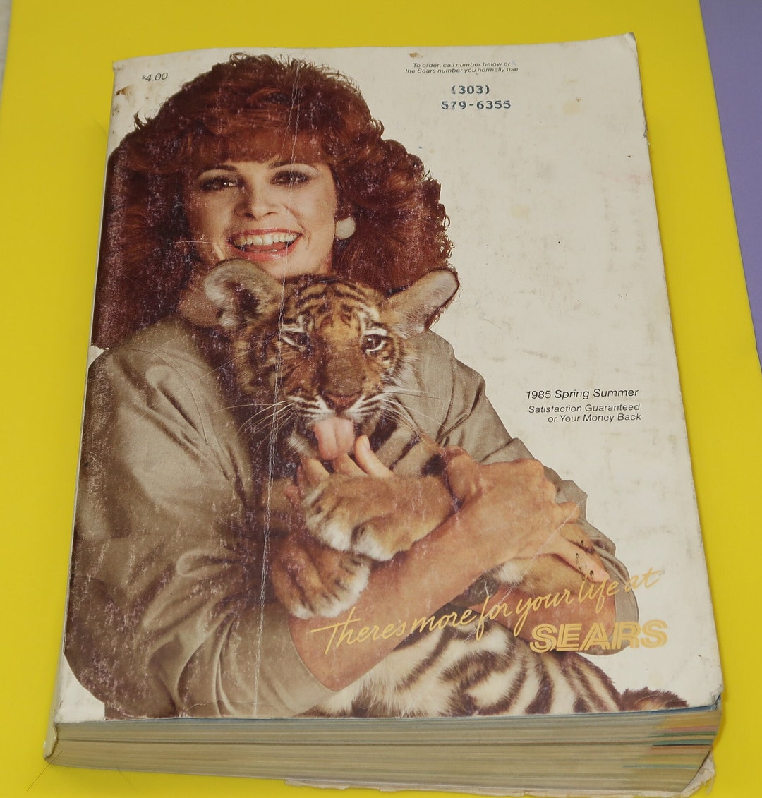 1985 SEARS Spring/summer Catalog, Cheryl Tiegs & Stefanie Powers - Etsy