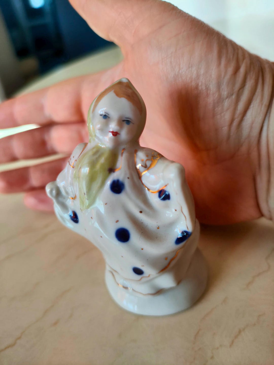 Porcelain Figurine USSR 1960s young Dancer baranovsky Porcelain Factory ...