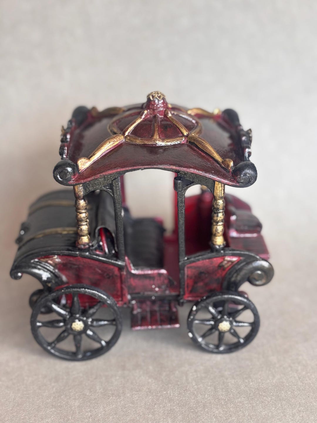 Miniature Victorian Stage Coach - Unique Gift - Fairytale Stage Coach ...