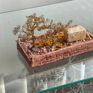 Handcrafted Copper Wire Trees With Fall Leaves - Etsy