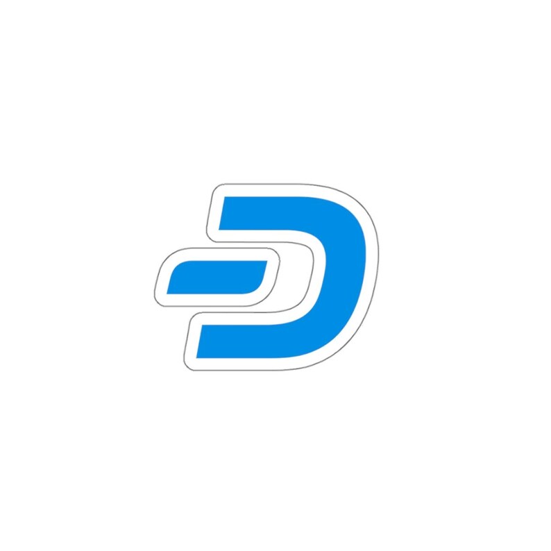 Dash Logo Stickers - Etsy