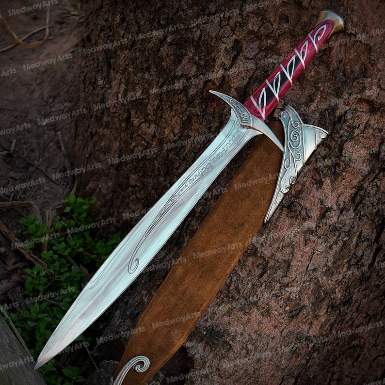 Hand Forged Master Sword: Legend of Zelda Replica With Blue/black ...