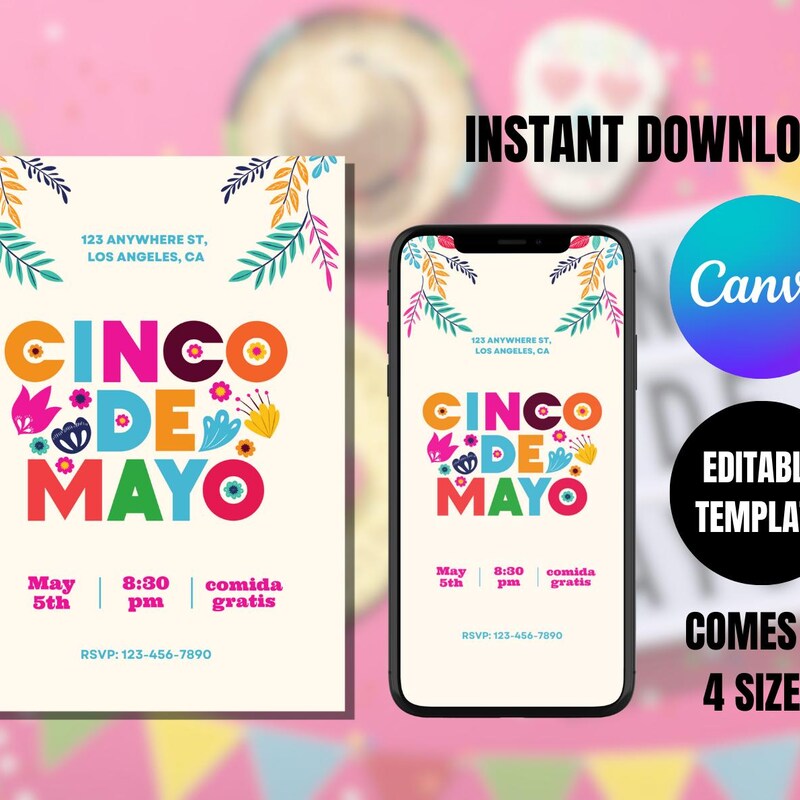 Cinco De Mayo Invite - Etsy