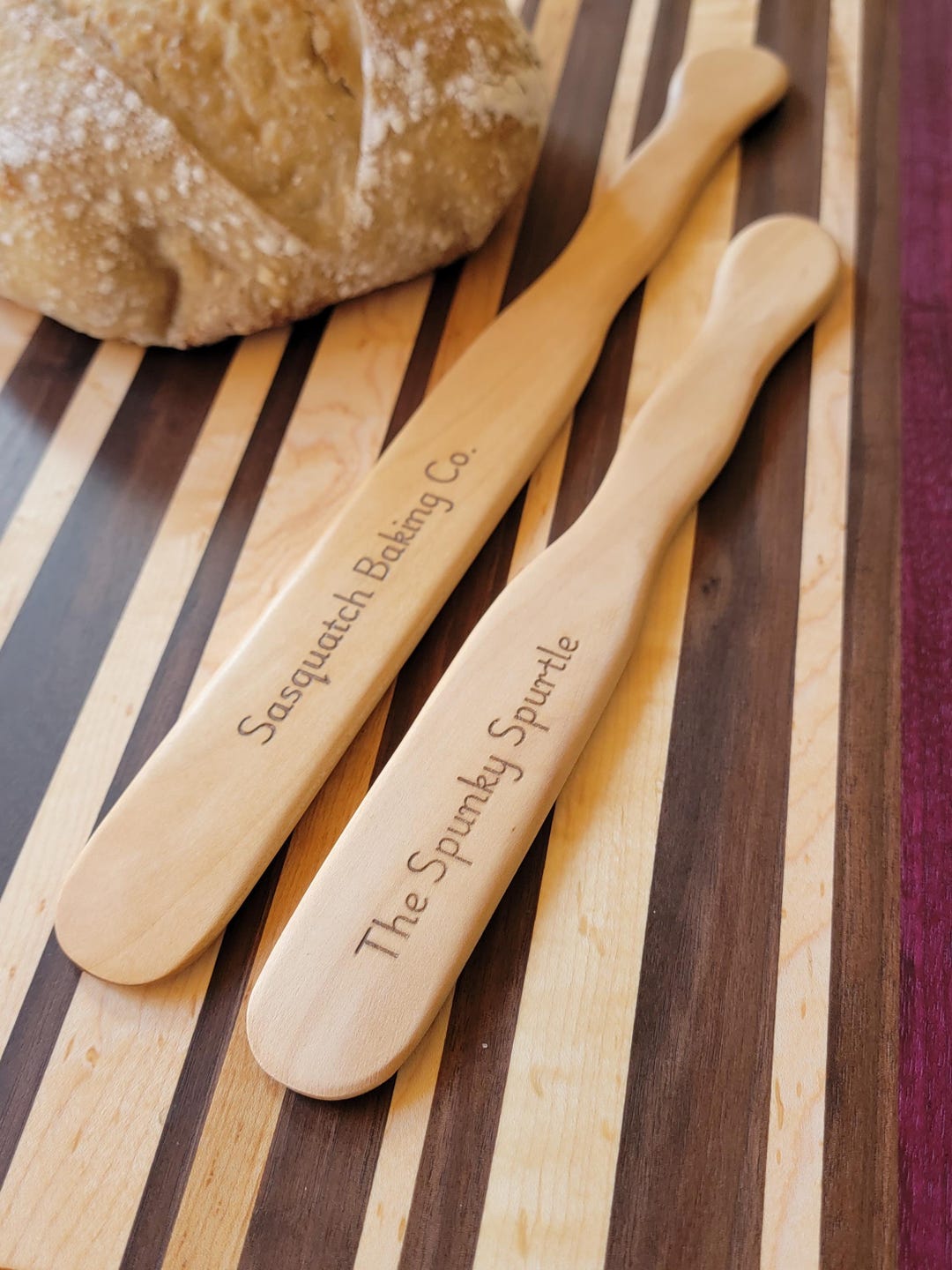 Personalized Sourdough Spurtles | All Natural | Handcrafted in WI ...