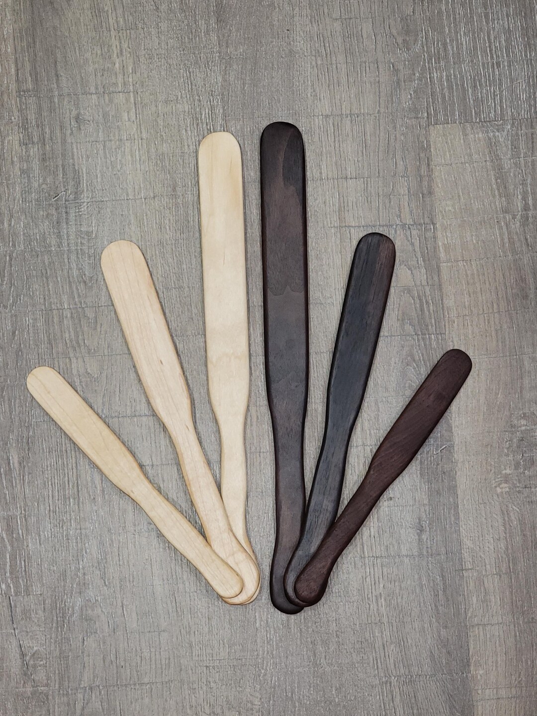 Sourdough Spurtle Set - 14, 11 and 8 Inch | All Natural | Handcrafted ...