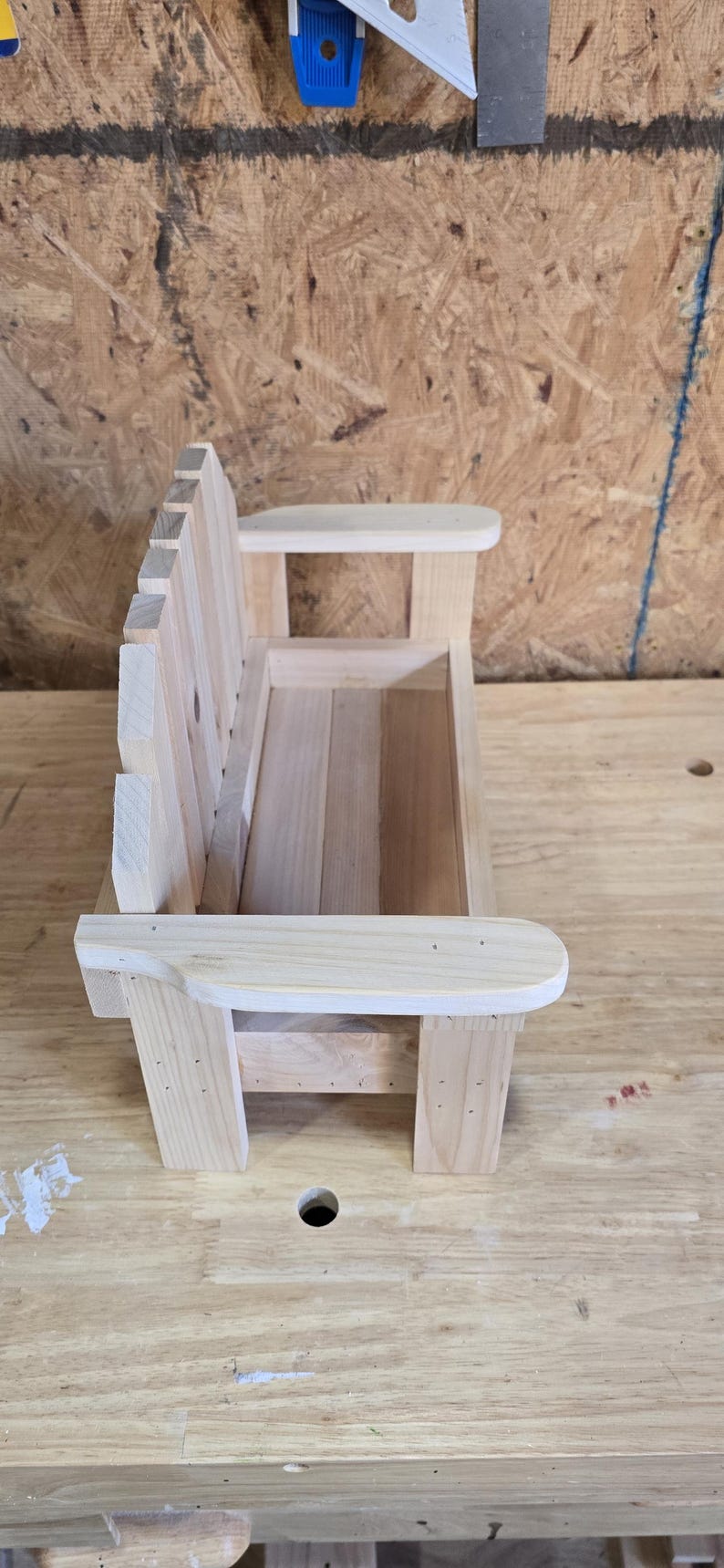 Porch Bench Plant Holder - Etsy