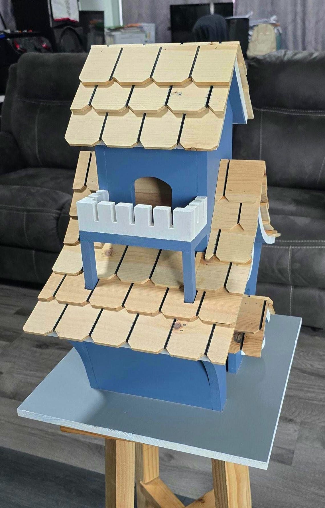Two Story Bird House - Etsy