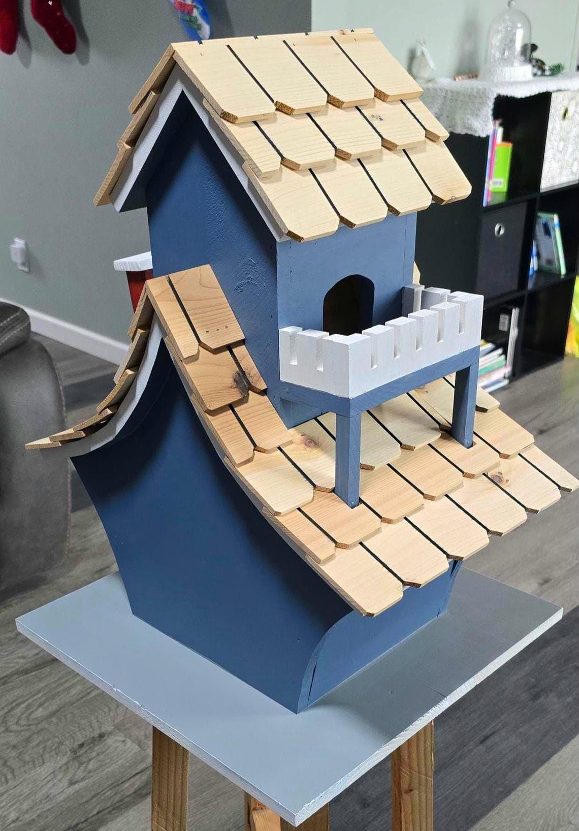 Two Story Bird House - Etsy