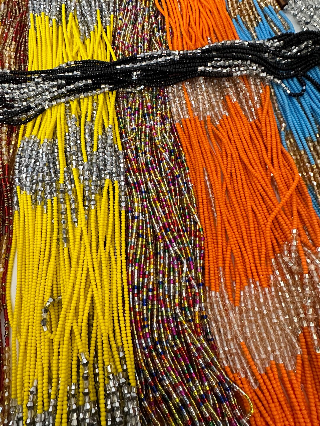 Ghana Waist Beads/gift for Her/handmade African Waist Beads/ Belly ...