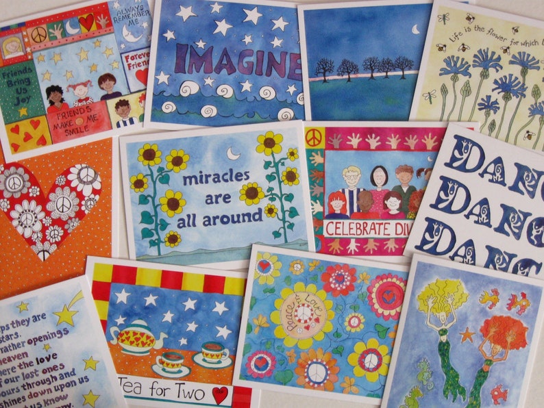 Celebrate Diversity Card - 4 Card Set - Etsy