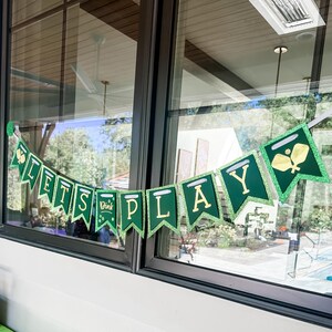 Personalized Pickleball Court Banner for Party, Pickleball Party Banner ...