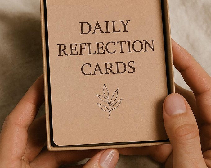 Cosmic Cards // Self Reflection Deck - Etsy
