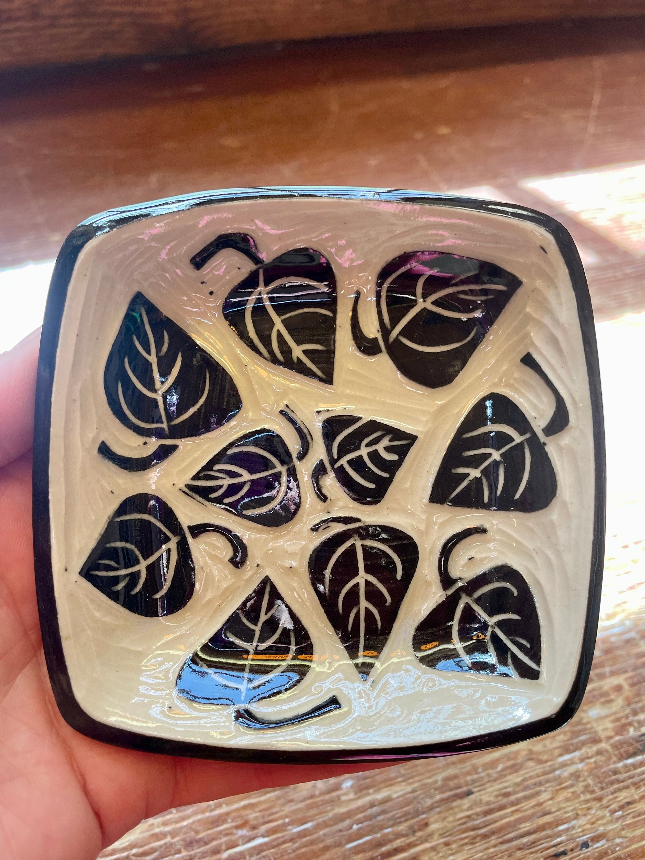 Small Square Dish CHOOSE Design - Etsy