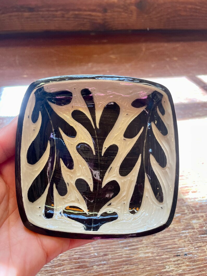 Small Square Dish CHOOSE Design - Etsy