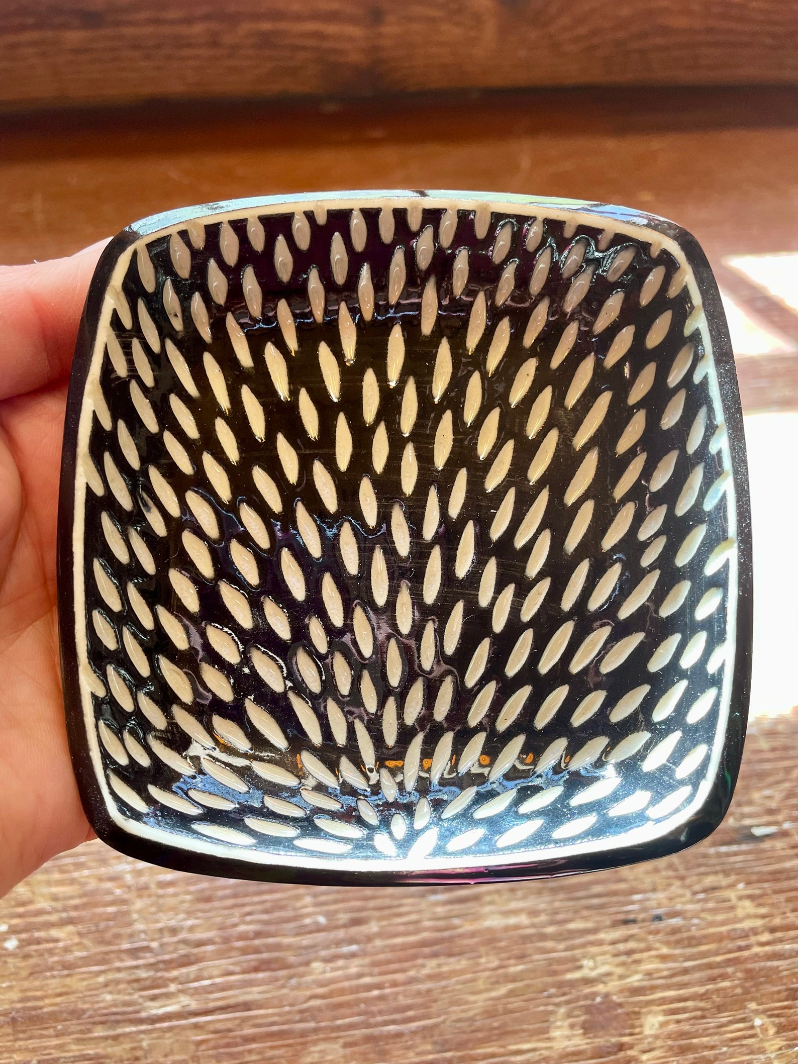 Small Square Dish CHOOSE Design - Etsy