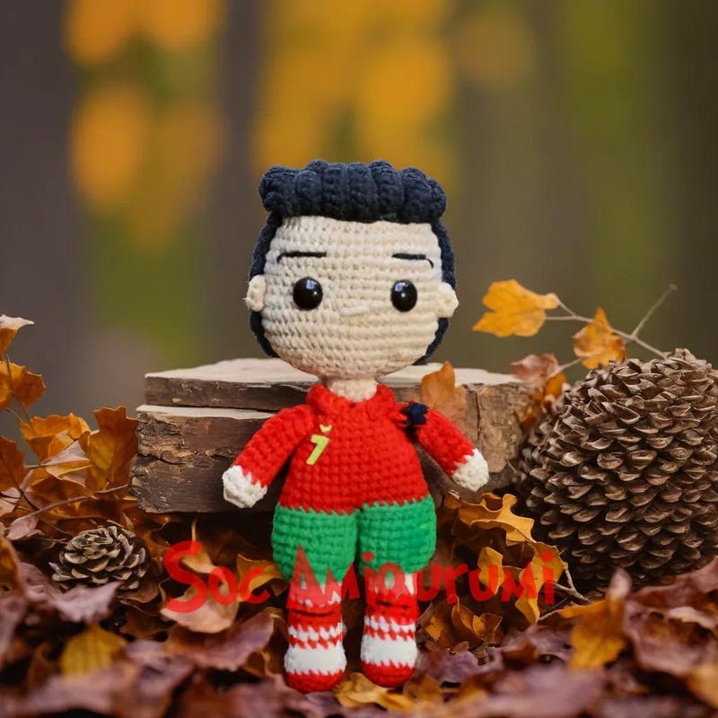 Cristiano Ronaldo Plush - Etsy