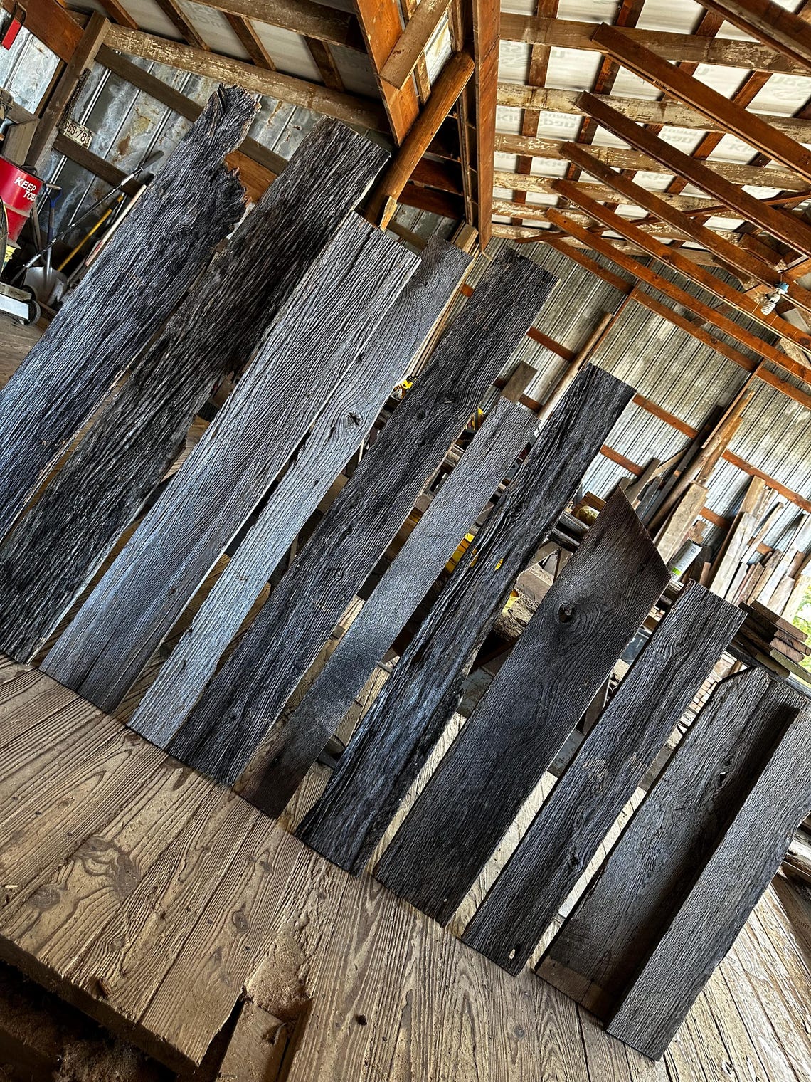 Reclaimed WIDE Grey Wood Barn Antique Wood - Etsy
