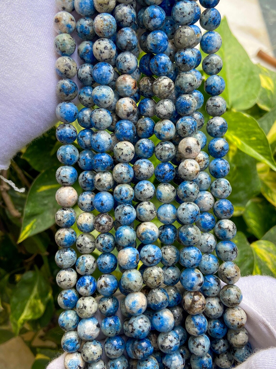 AAA Natural Genuine K2 Jasper Gemstone Round Smooth Beads | Size ...