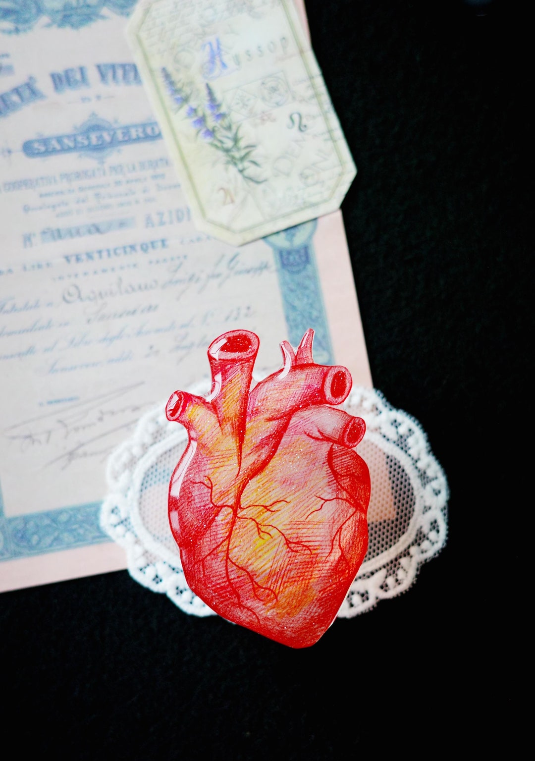 Red Heart Phone Holder, Heart Phone Stand, Heart Kindle Holder, Heart ...