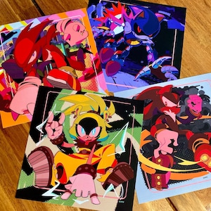 Sonic Art Print Tangle Whisper Jewel IDW Girls - Etsy