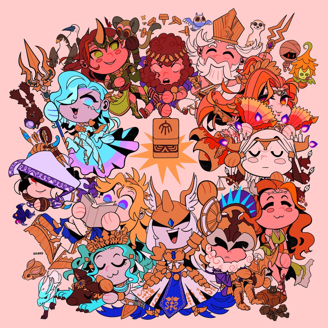 FFXIV Art Print the Twelve - Etsy