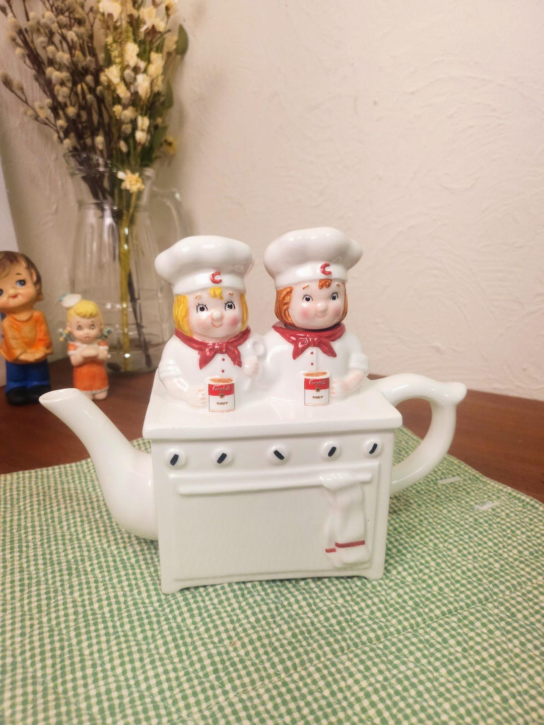 Vintage RARE Campbell Soup Teapot 1998 Iconic Unique Teapot Collectible ...