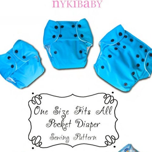 Reusable Diaper Cover PDF Sewing Pattern One Size Fits All - Etsy