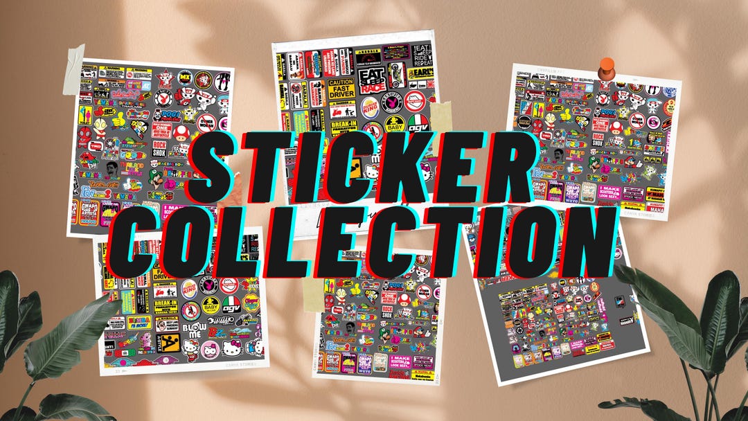 Ready to Print Stickers / Cartoons / Logos / High-resolution Stickers ...