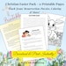 Christian Easter Activity Pack | Printable Bible Games, Coloring (PDF ...