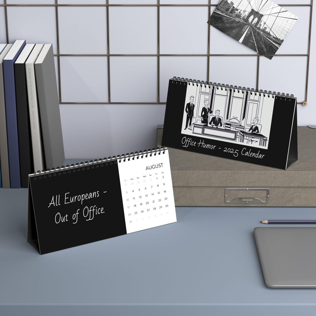 2025 Office / Work Humor Desktop Calendar (co-worker Jokes, Office ...