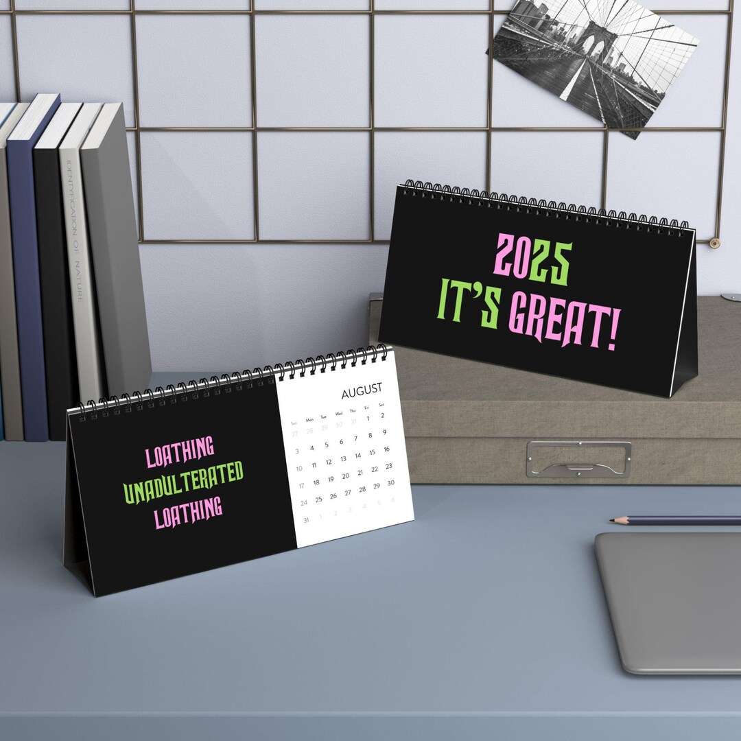 Wicked Inspired Lyrics Calendar - It's Great! (2025 Wicked Desk ...