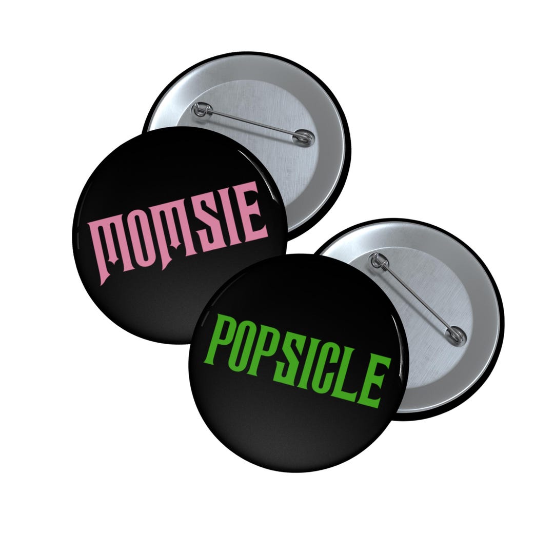 Momsie and Popsicle Wicked Inspired Pin Combos, Momsie and Popsicle Pin ...