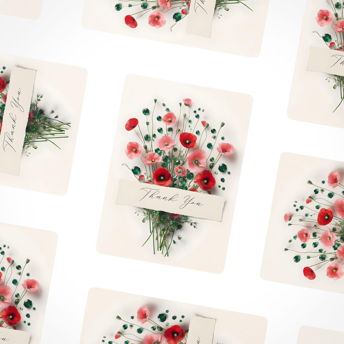 Wicked Inspired Thank You Cards (1/15/30/45 Pcs, Blank Back) Wicked ...