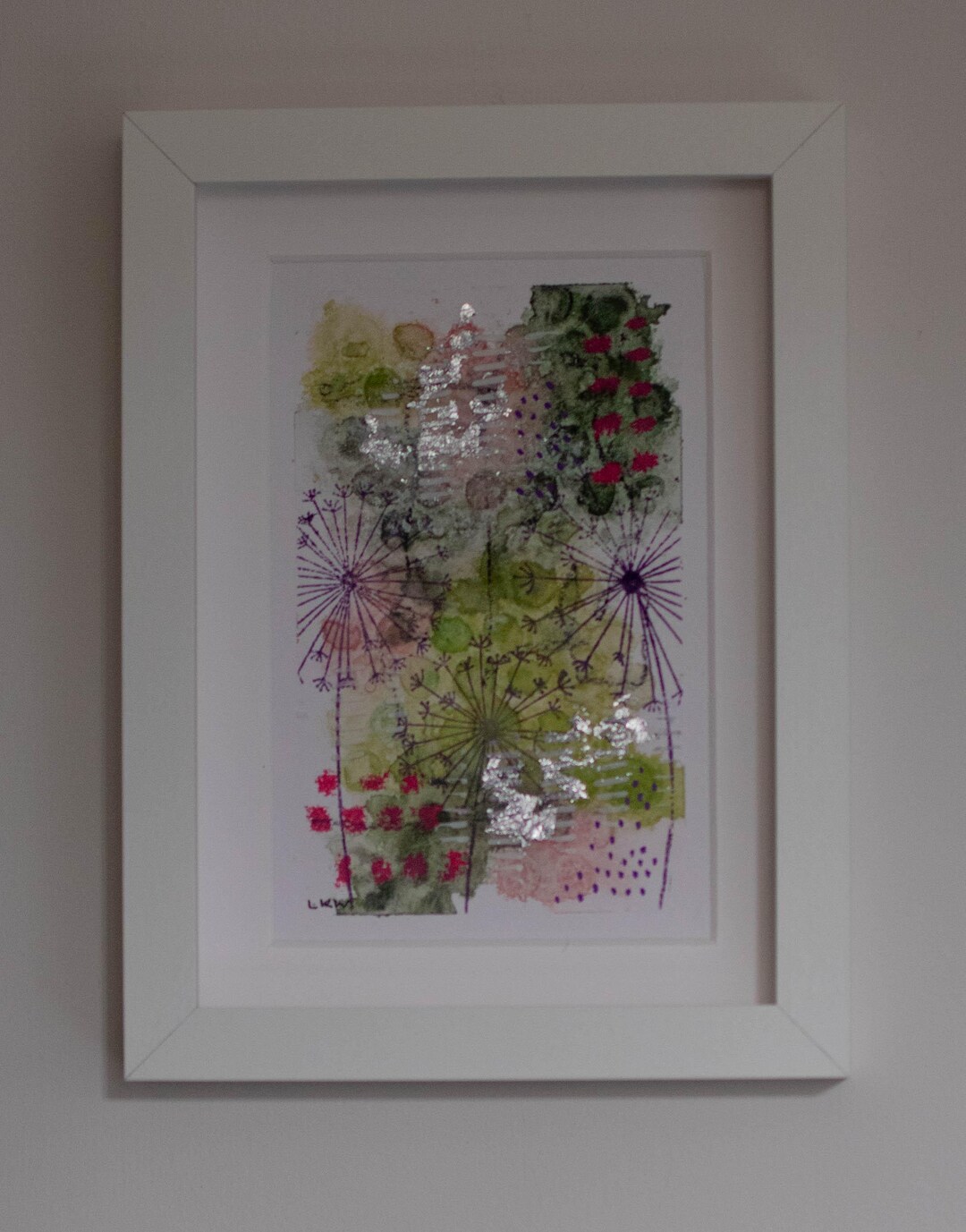 Original Mixed Media Framed Art Piece - Etsy