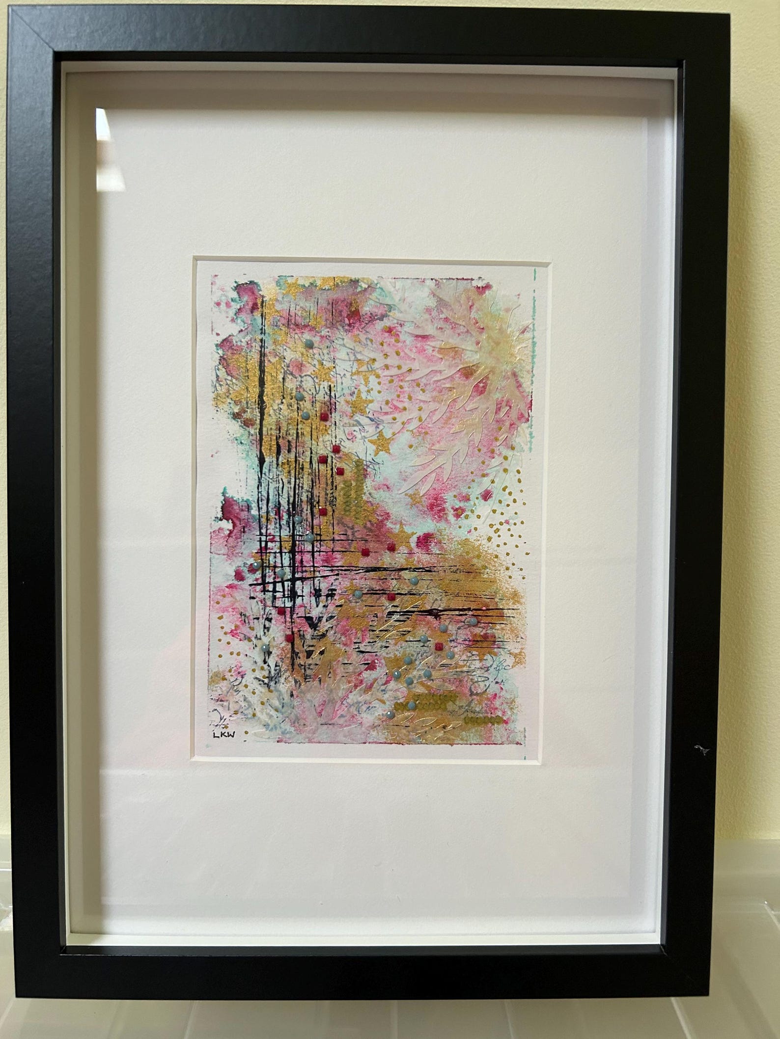 Original Mixed Media Framed Art Piece - Etsy