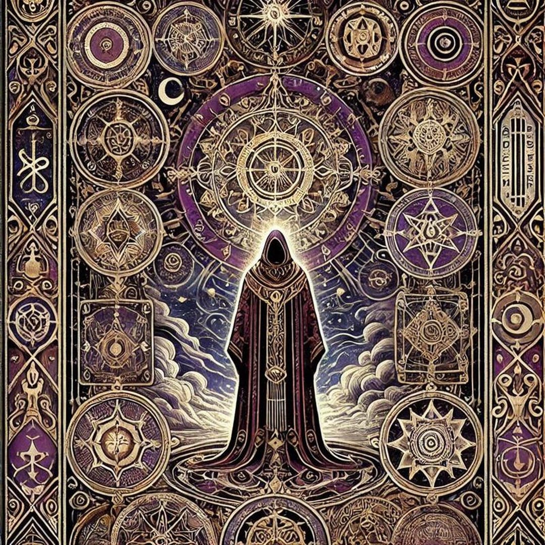 Wizard Mystic Hazard | Digital Art Print | Wall Art | AI Generated | AI ...