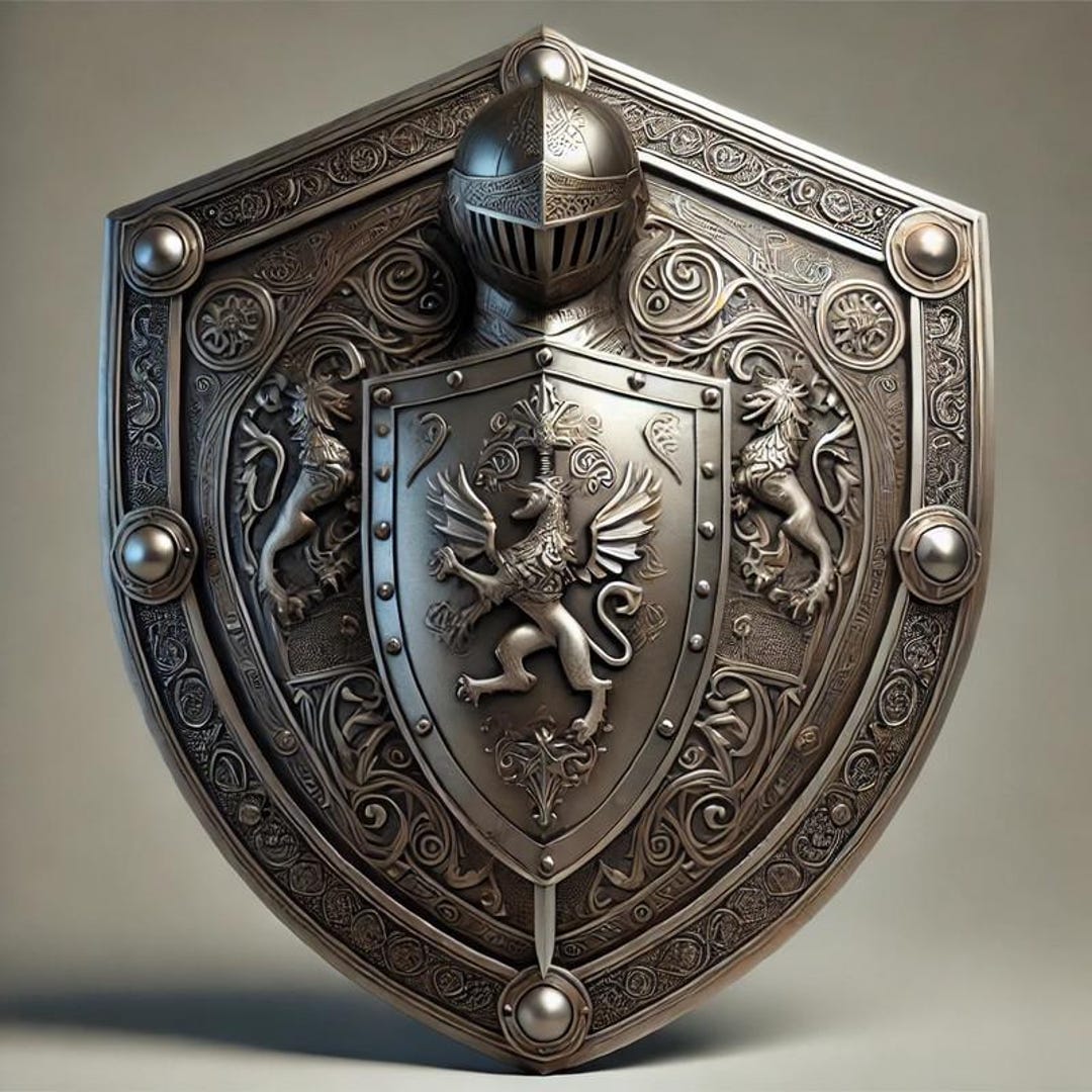 Shield | Digital Art Print | Wall Art | AI Generated | AI Art | Digital ...