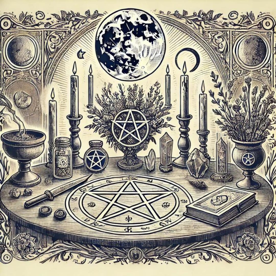 Altar Etching Digital Art Print Wall Art AI Generated AI Art Digital ...