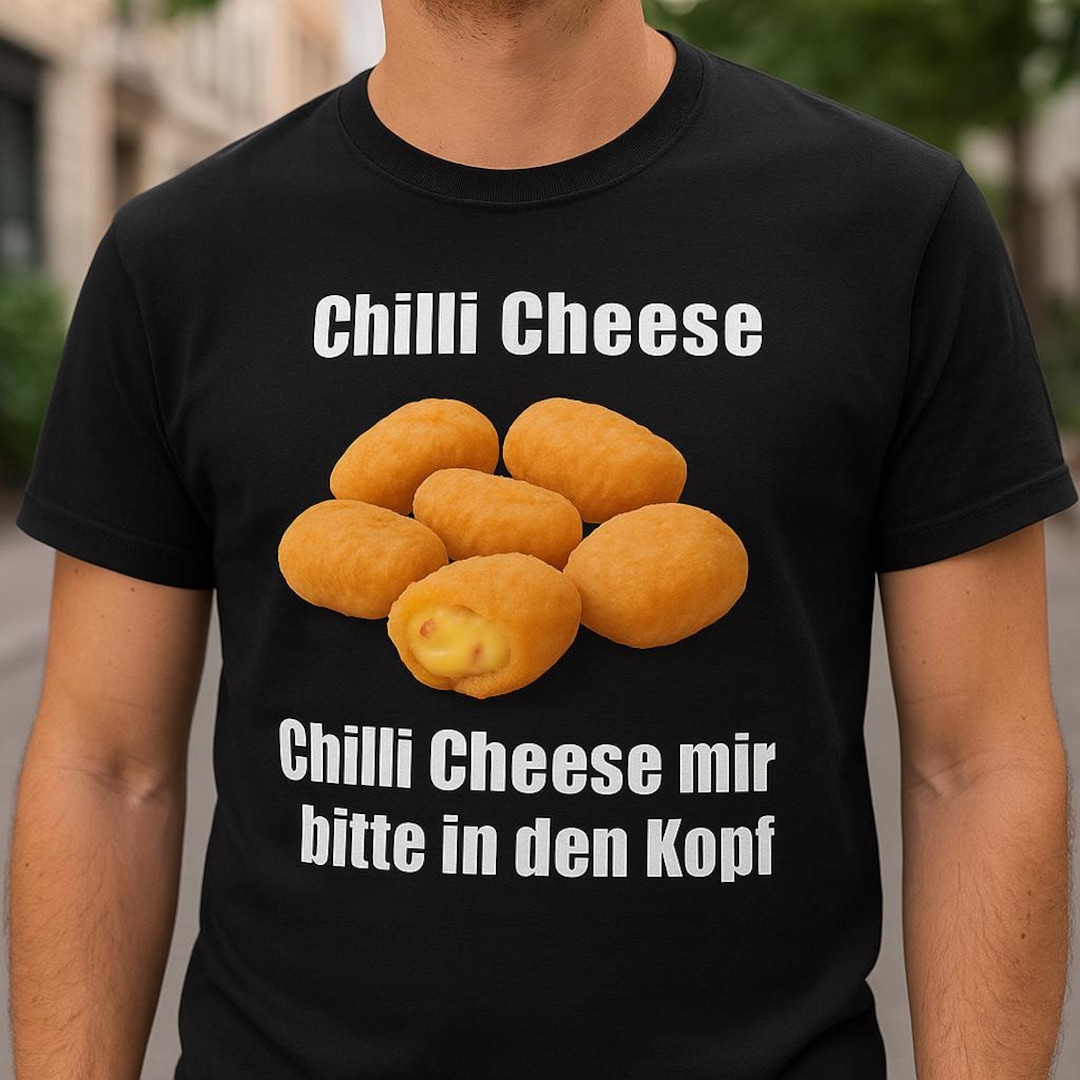 Chilli Cheese Meme Shirt - Funny German Slogan Tee - Etsy Canada