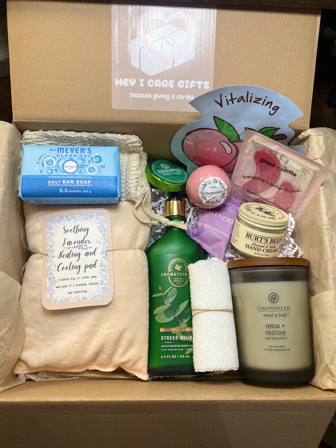 Ultimate Spa Day Gift Box Relax and Restore Gift Set for Mindfulness ...